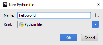 PyCharmで最初のプログラミング（Hello World!） | ガンマソフト株式会社