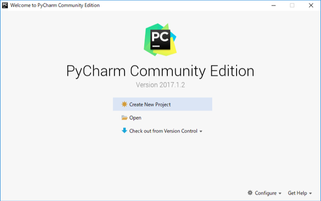 PyCharmの起動時ウィンドウを表示するようにする方法 - ガンマソフト